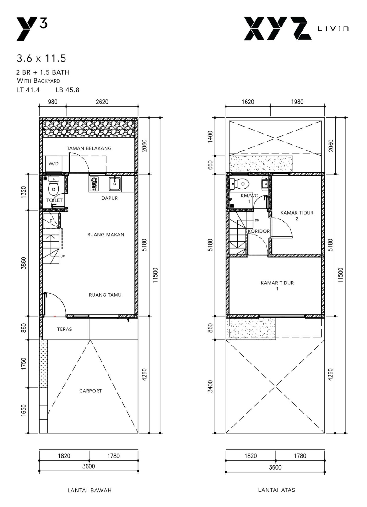 Tipe Y3 Livin - Park Serpong By Lippo