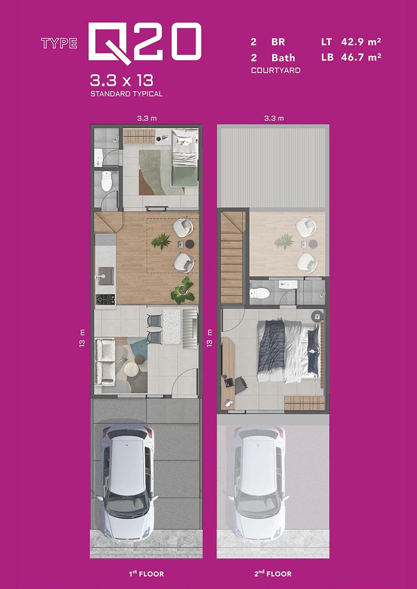 Tipe Q20 - Park Serpong By Lippo